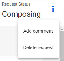 Award Setup Request Header and Navigation - SAGE