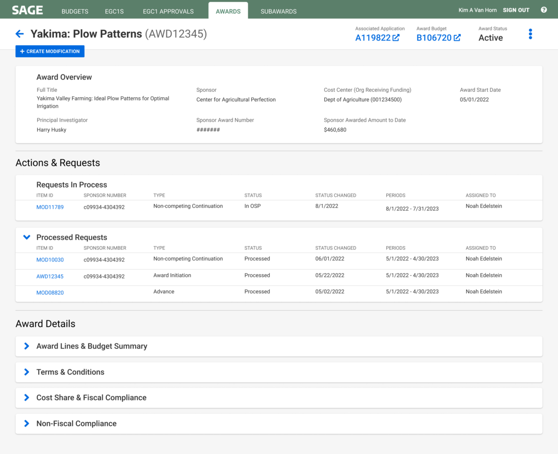 Award Overview - UW Research