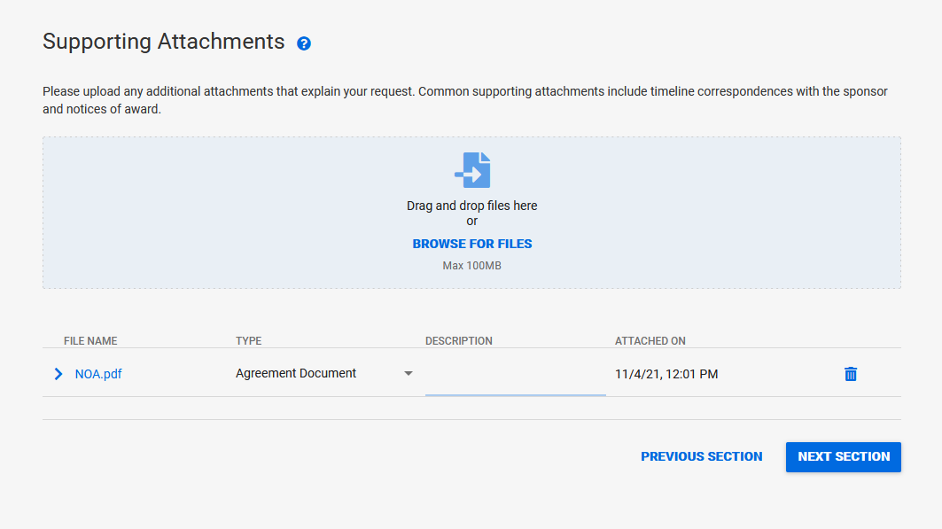 SAGE Awards_Supporting Attachments - UW Research