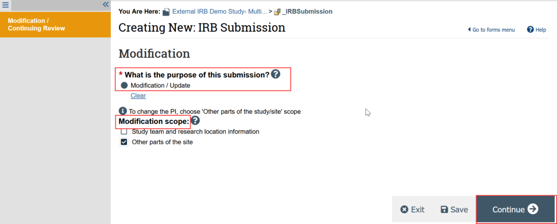 Changing External IRB Studies - UW Research